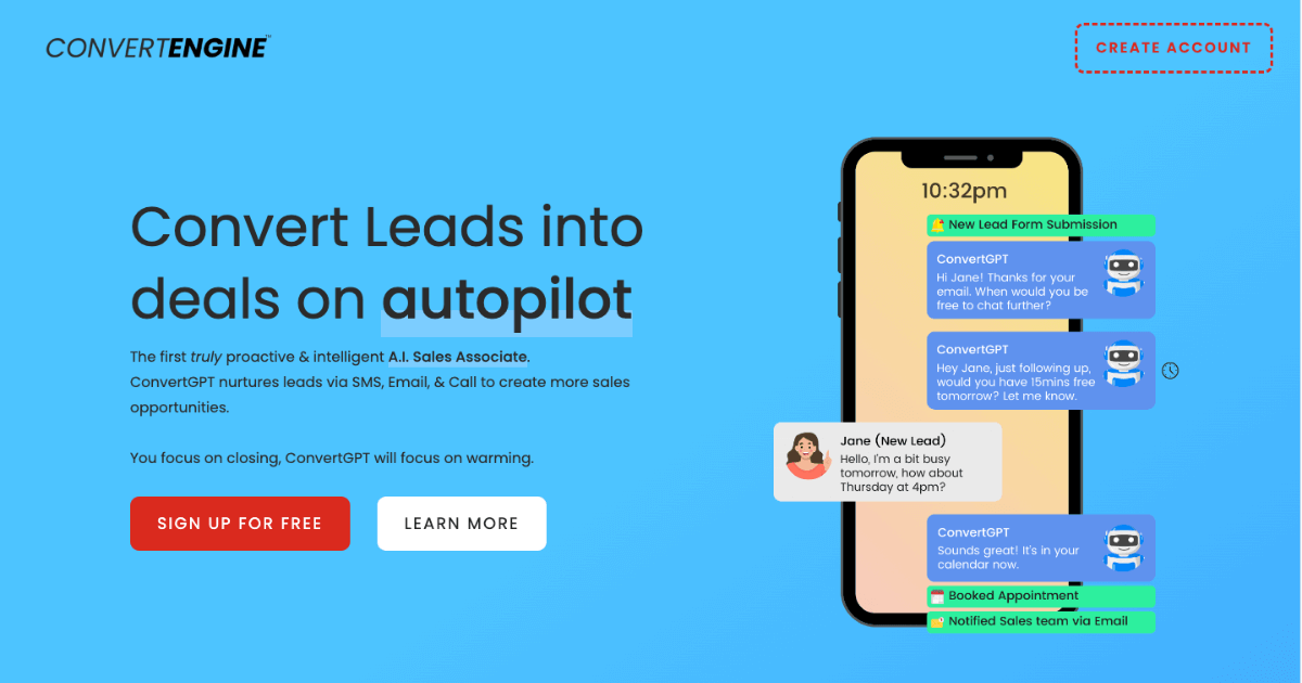 Convert Leads to Deals on Autopilot - Convert Engine™